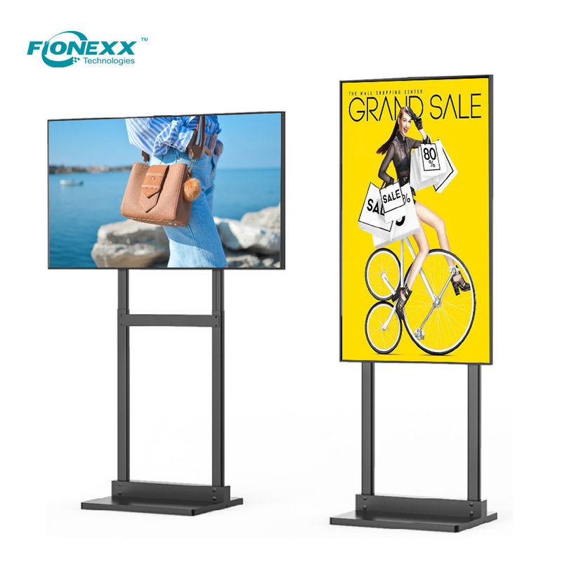 75inch Ultra High Brightness LCD Window Displays for Maximum Visibility