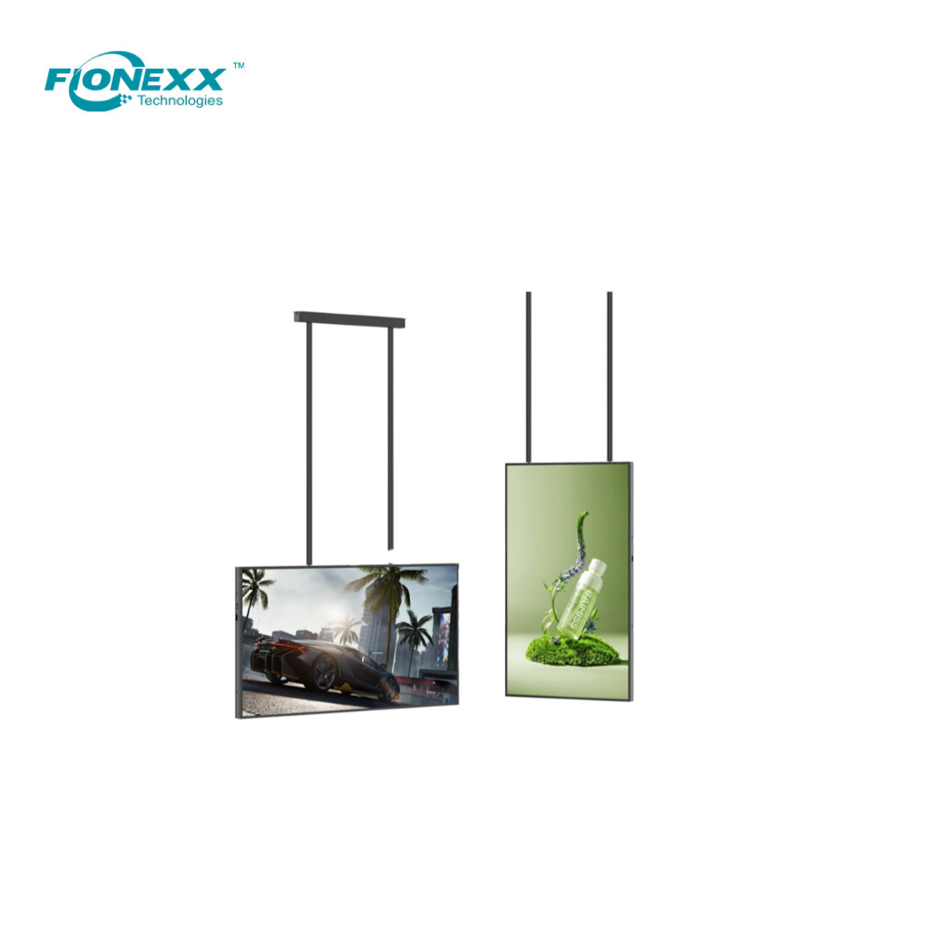 32"/43"/49"/50"/55"/65"/75" High Brightness Hanging Single Sided LCD ...