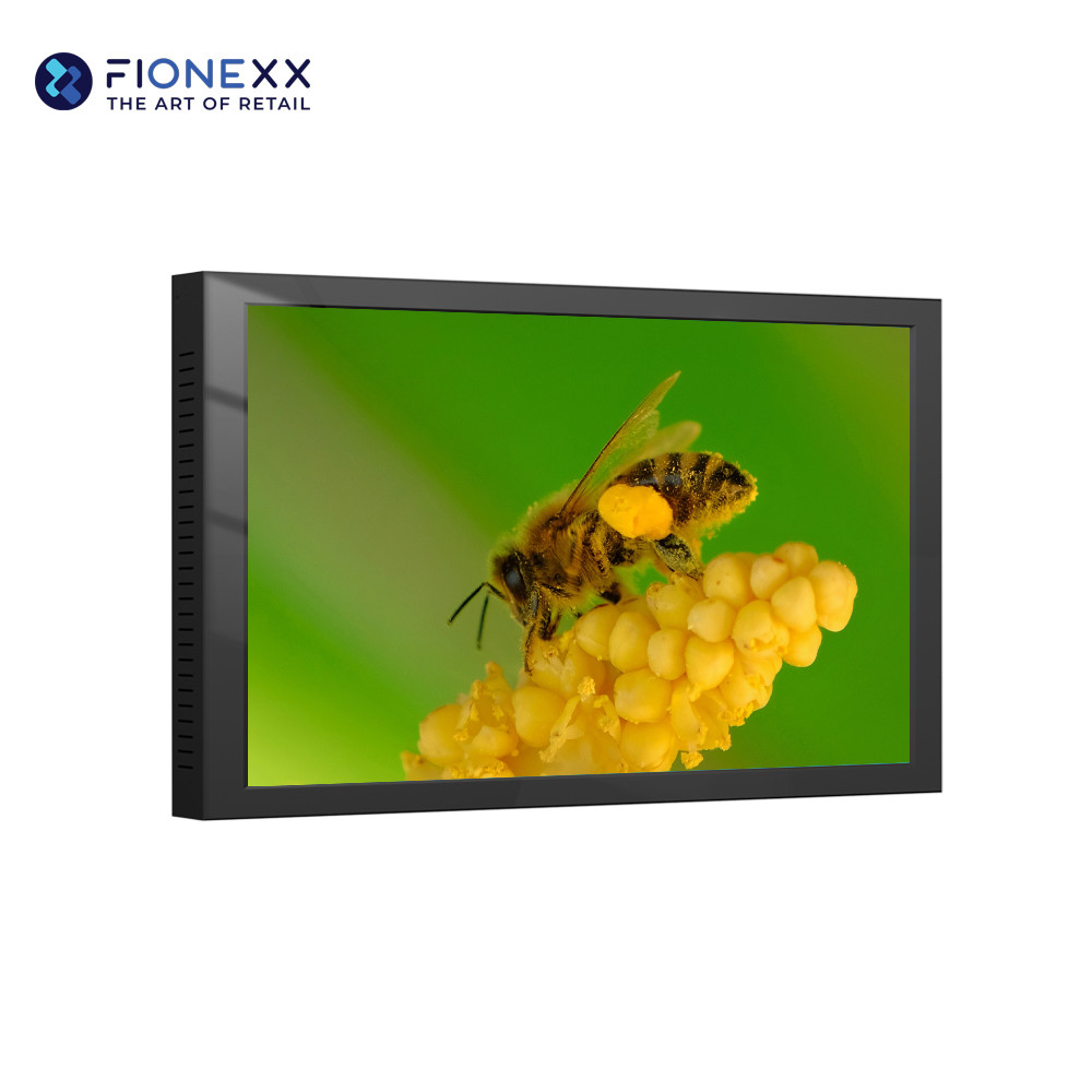 Fanless Outdoor Wall Mounted Digital Signage LCD Display 43inch