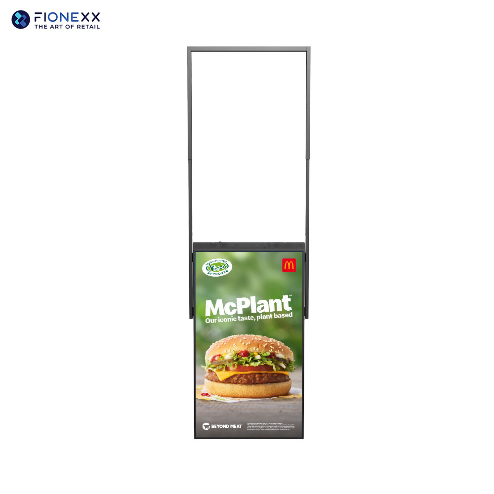 Customization 55inch LCD Window Displays With Smart Temperature Control