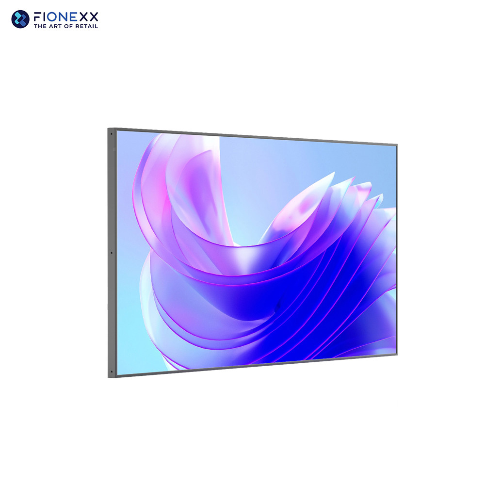 High Brightness Window Displays Narrow Bezel 55" Single Sided LCD Screen