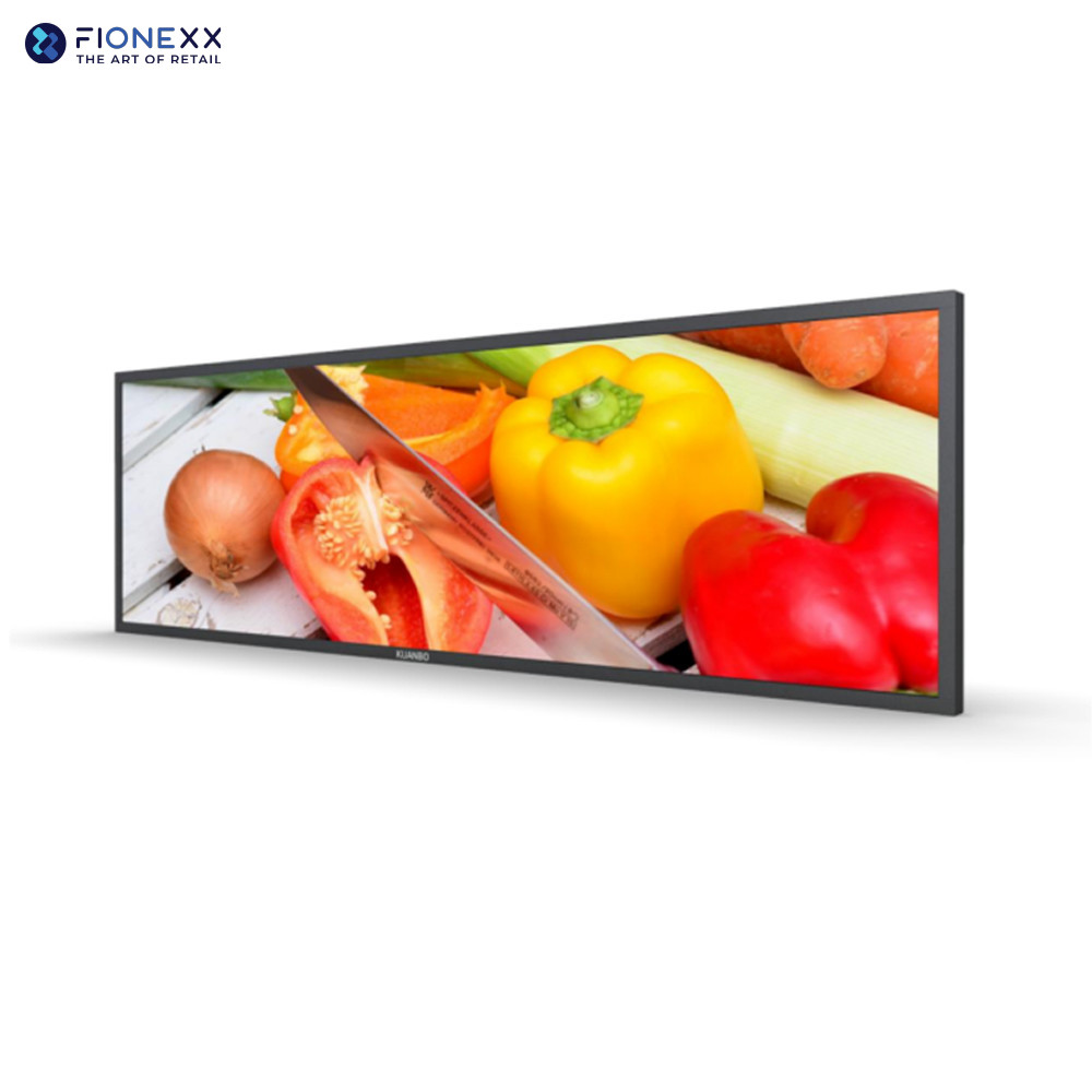 Ultra Wide Stretched Bar LCD Display High Contrast 36.5inch Banner ...