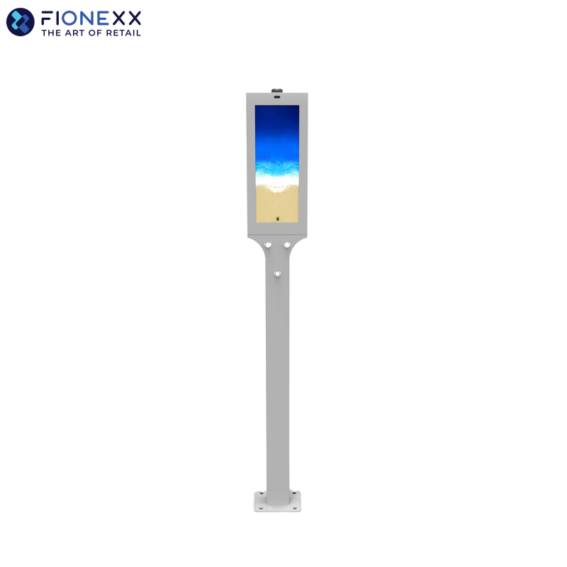 High Brightness IP65 2k Lcd Pole Display Bus Station Information ...