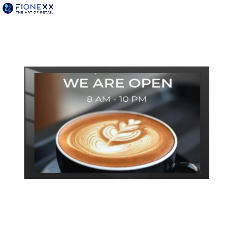 49 inch Black Android Outdoor Fanless Wall-Mounted Digital Signage