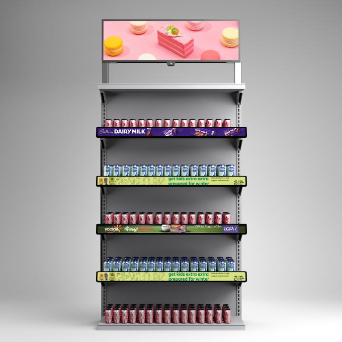 1200mm Shelf Strechted Display 47.1inch Retail Stores Digital Signage