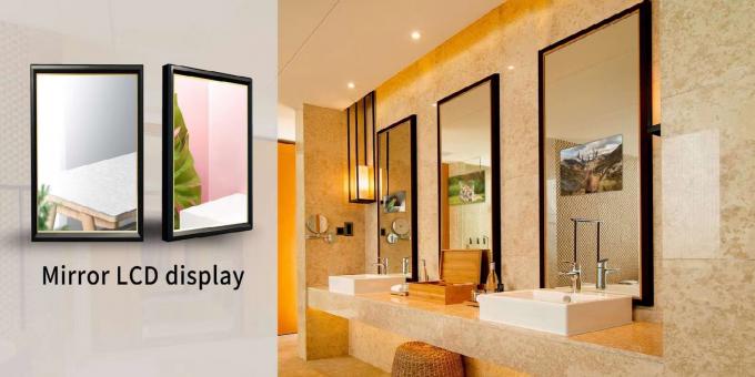 21.5inch 700nits Mirror LCD Display with Black&Glod Frame